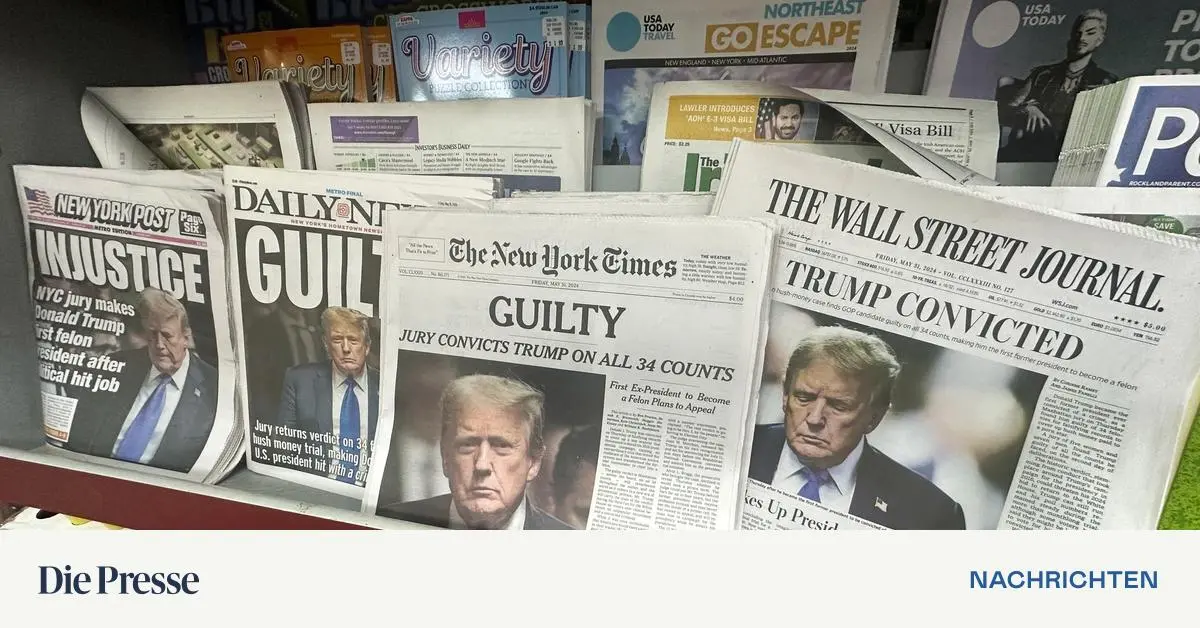 Trump holt nach Urteil Schwung mit Hasskampagne – DiePresse.com Trump holt nach Urteil Schwung mit Hasskampagne – DiePresse.com